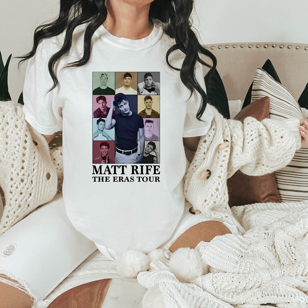 Matt Rife the Eras Tour T-shirt Matt Rife Print Matt Rife Fan - Etsy