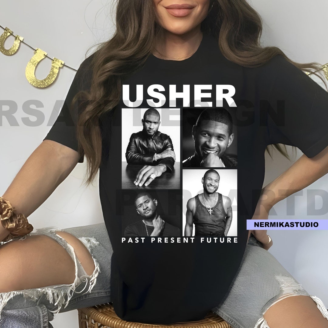 Usher World Tour T-shirt Usher Past Present Future World Tour Shirt ...