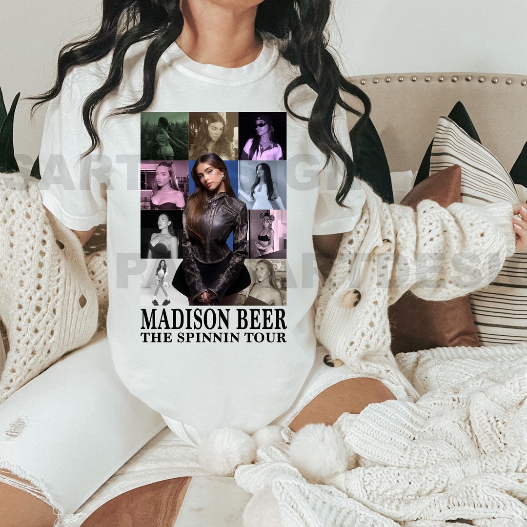 Madison Beer the Spinnin Tour T-shirt: Fan Merch - Etsy UK