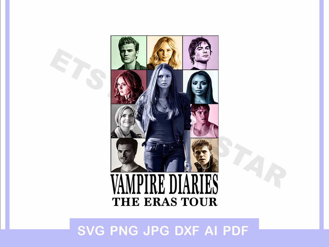 Vampire Diaries Png Print the Eras Tour Png Vampire Diaries Print Png ...