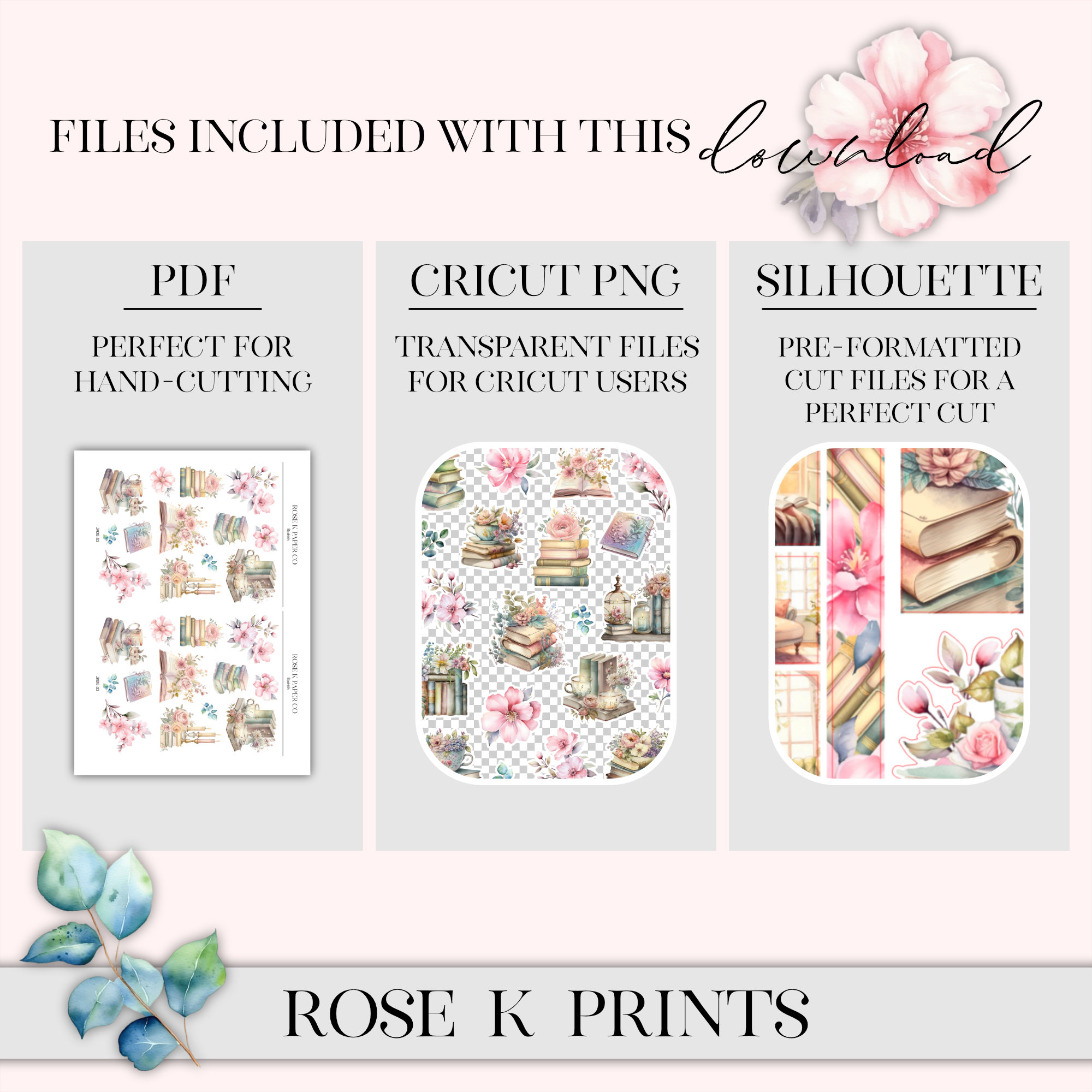 Bookish Reading Journal Printable Stickers for Your Planner, Hobonichi ...