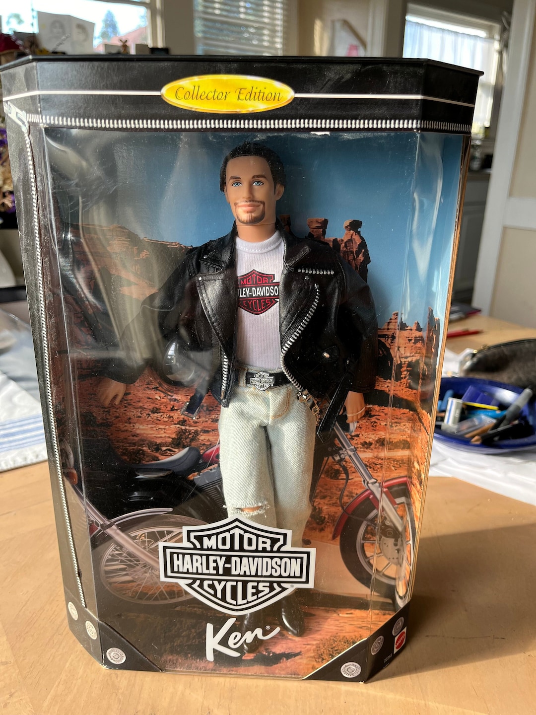 Harley Davidson Ken Doll Vintage Mattel Barbie Collectible - Etsy