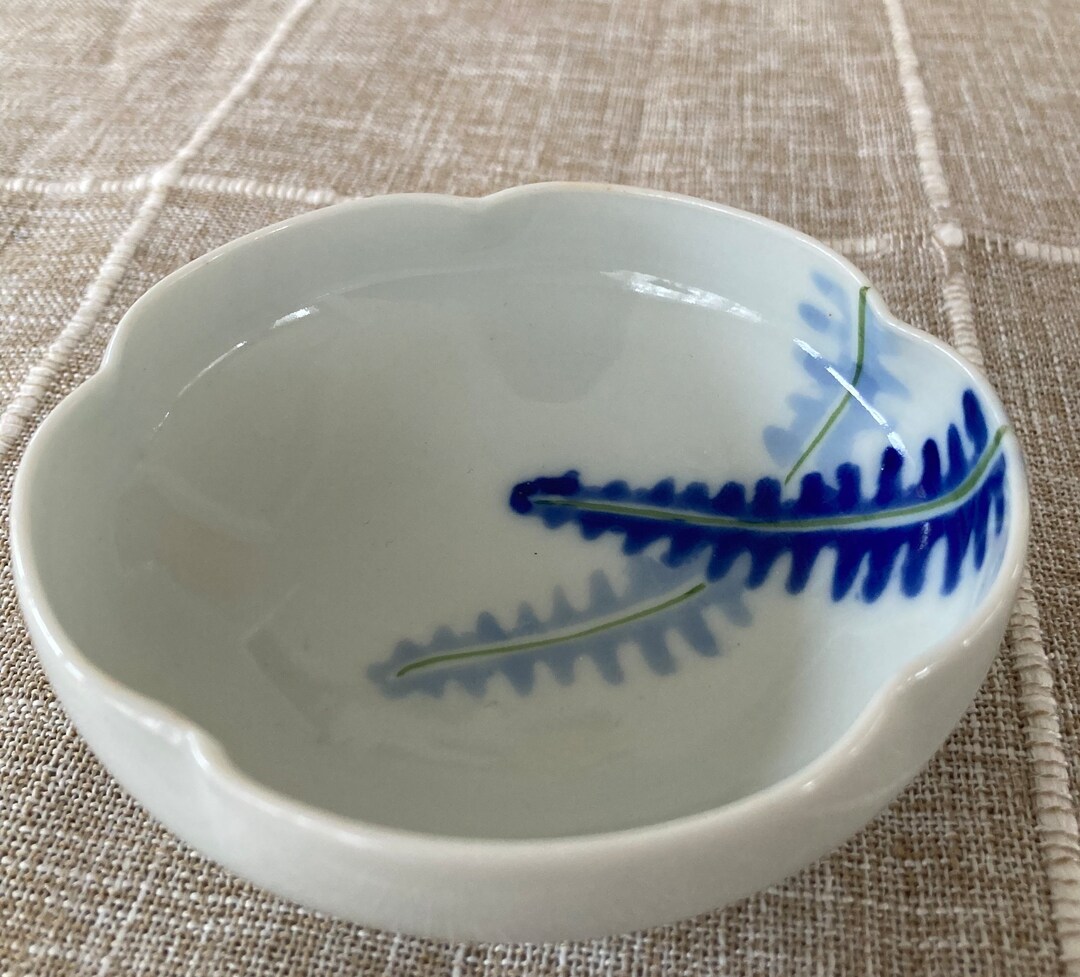 Porcelain Japanese Shallow Sushi Bowl - Etsy