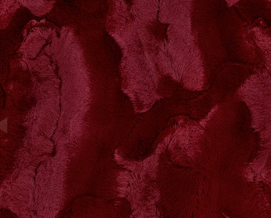 Merlot Hide Minky Cuddle Luxe Minky Fabric Cuddle Luxe Fabric Dark Red ...