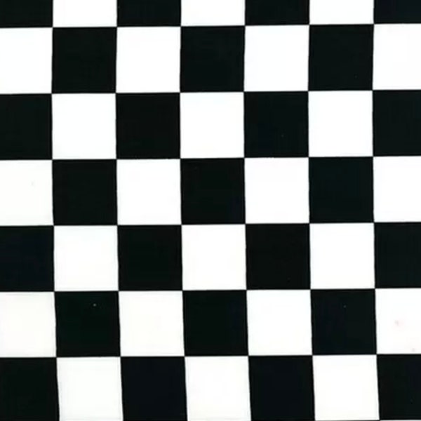Checkerboard Fabric - Etsy