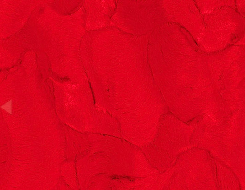 Red Hide Minky Cuddle Luxe Minky Fabric Cuddle Luxe Fabric Red Minky ...