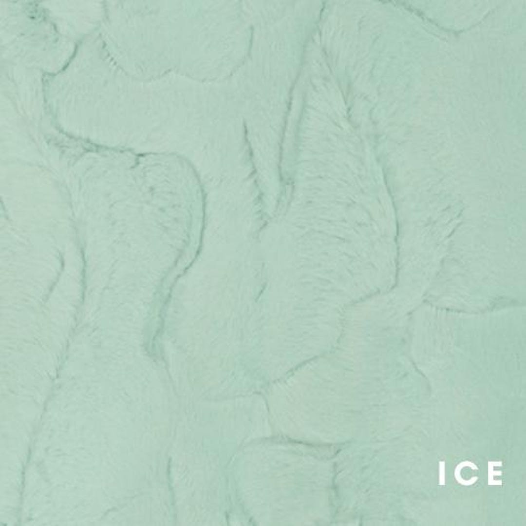 Ice Hide Minky Cuddle Luxe | Minky Fabric | Cuddle Luxe Fabric | Light ...