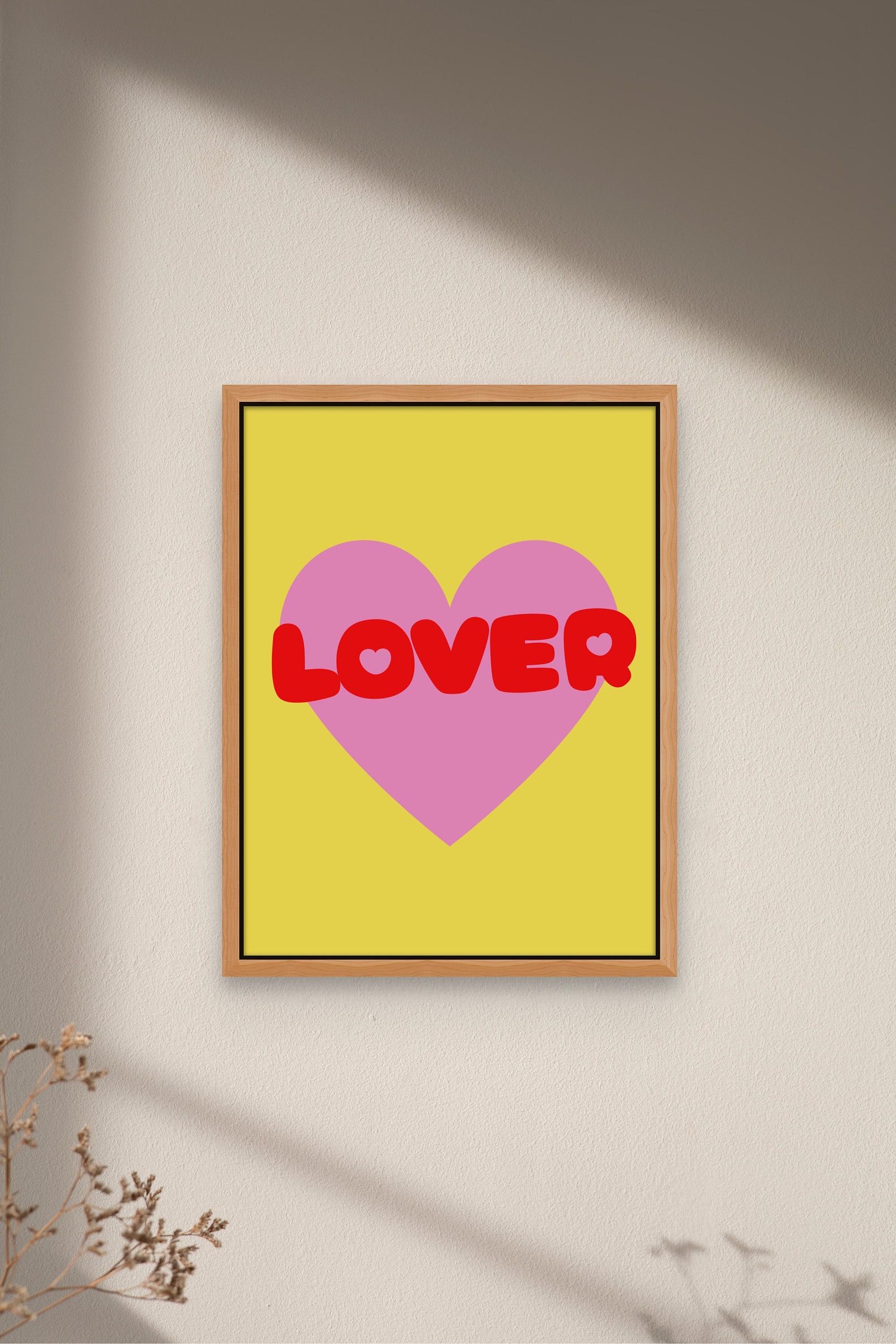 Lover Art Print, Love Heart Poster, Valentine's Day Decor, TS Lyric Art ...