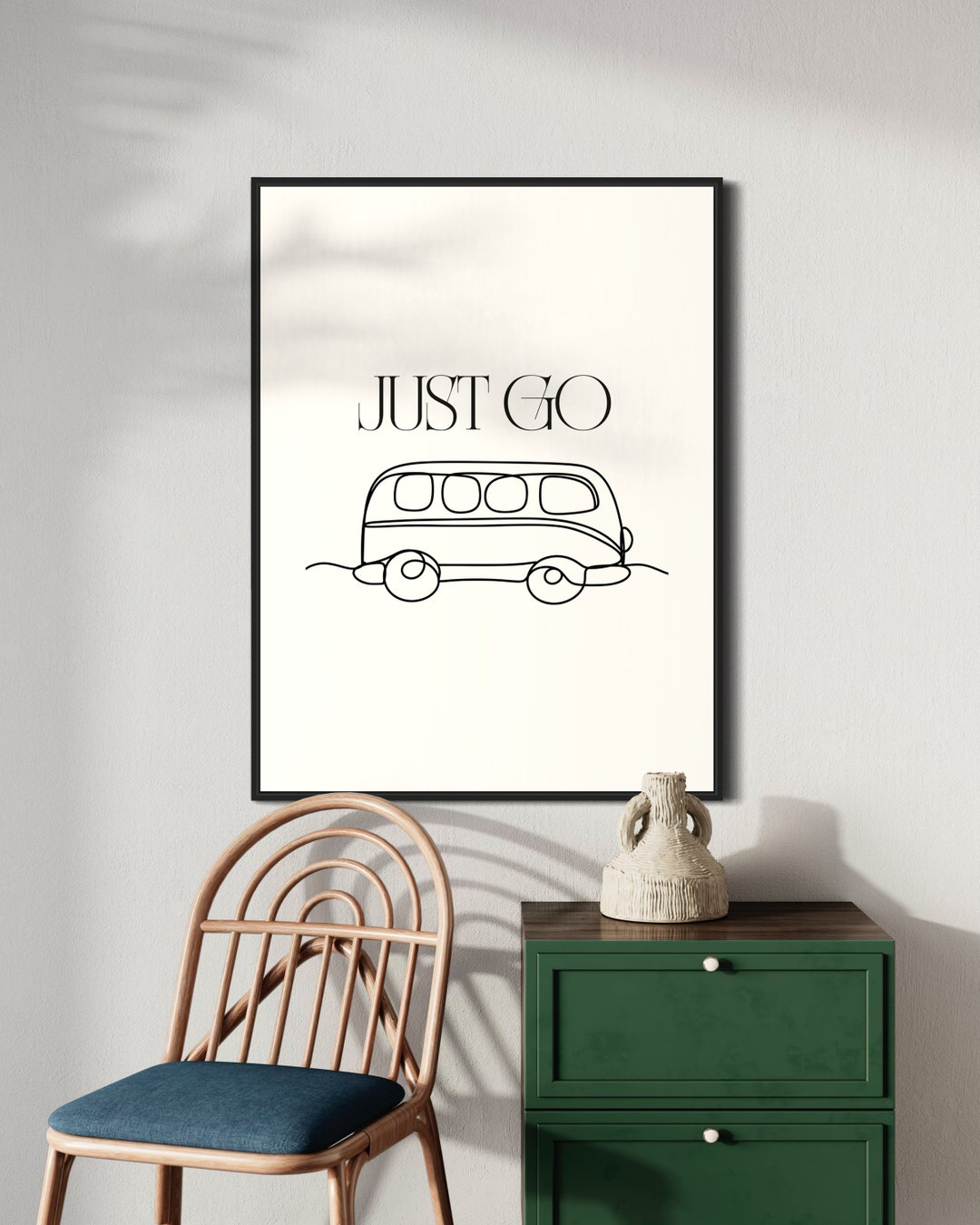 Van Life Art Print, Poster for Camping, Travel Wall Decor, Outdoor ...