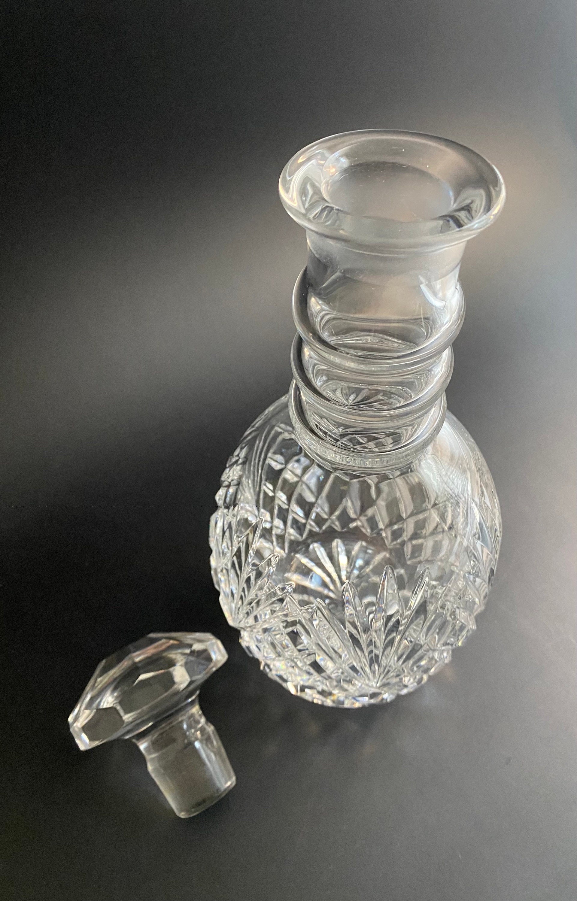 Galway Ashford Crystal Wine Decanter Crystal Irish Decanter Ashford ...
