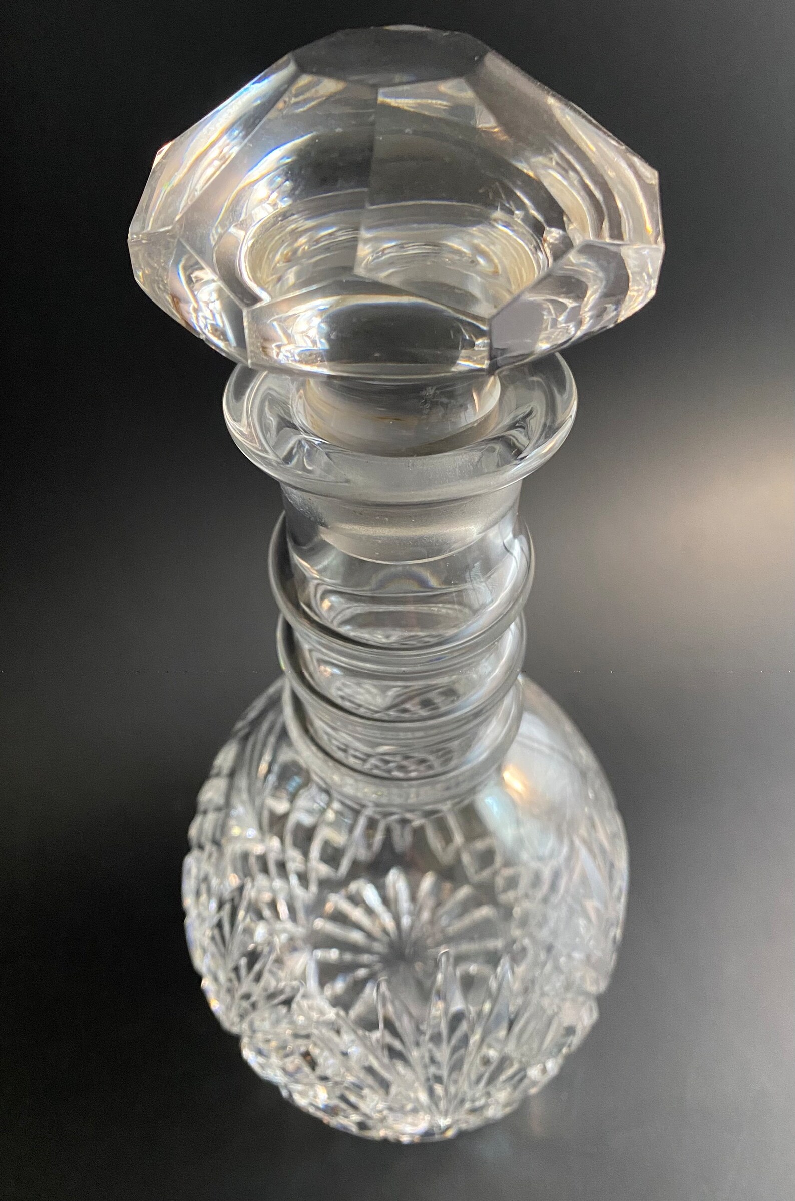 Galway Ashford Crystal Wine Decanter Crystal Irish Decanter Ashford ...