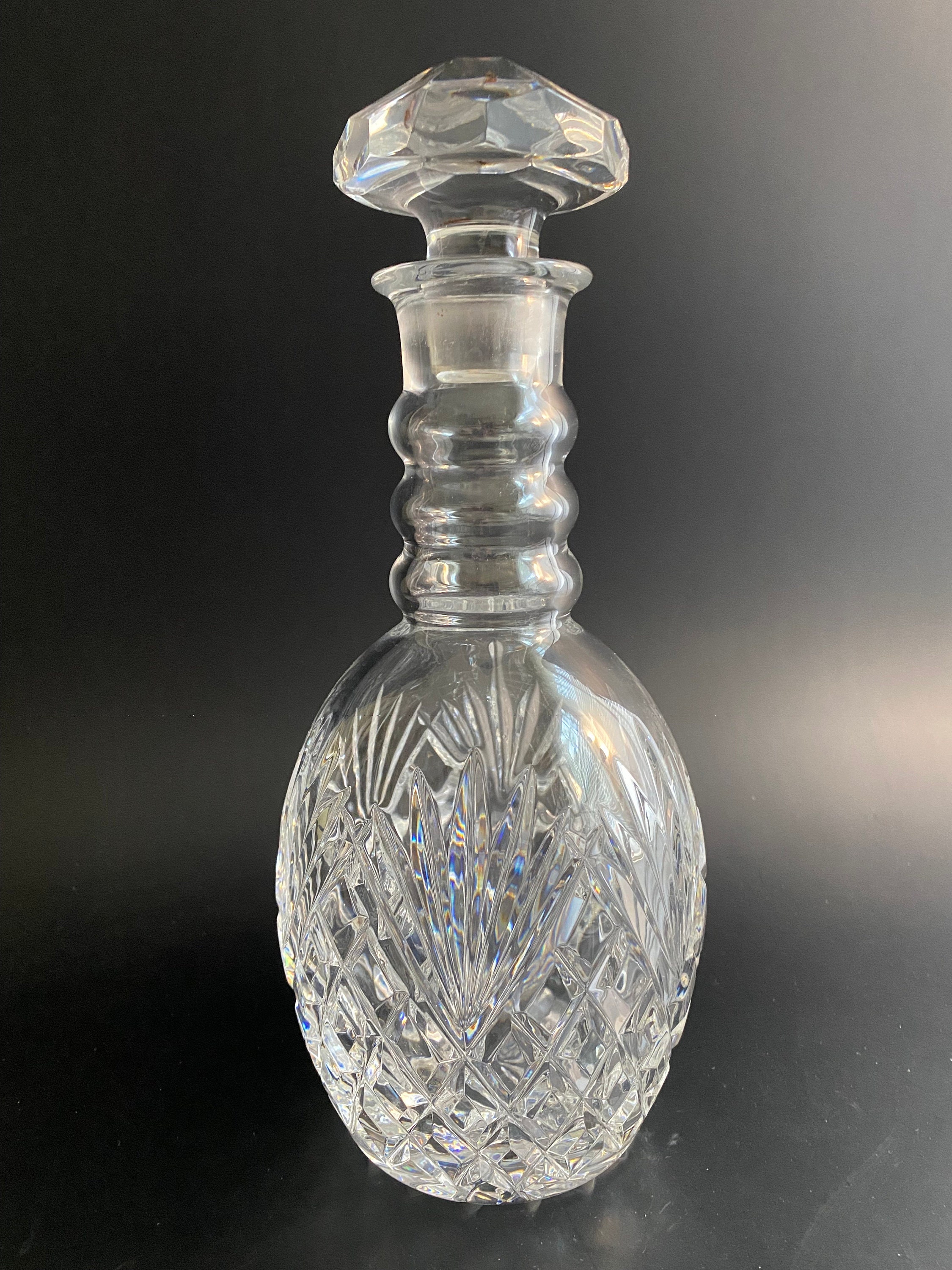 Galway Ashford Crystal Wine Decanter Crystal Irish Decanter Ashford ...