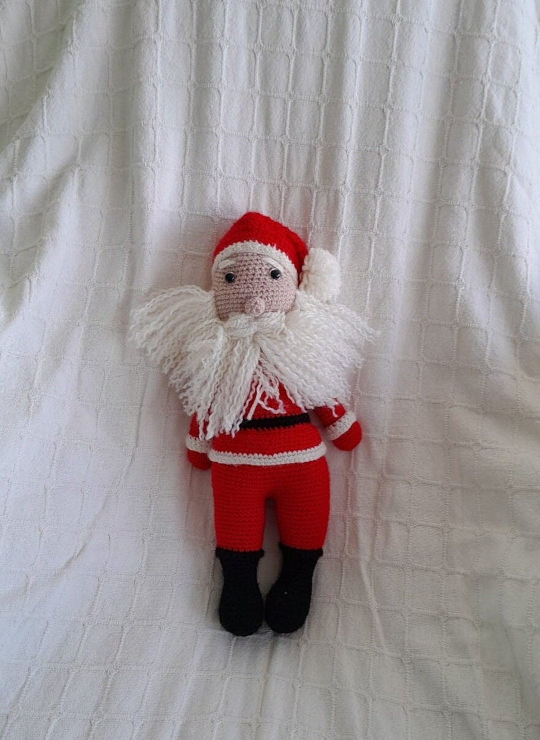 Handmade Santa Claus Amigurumi: Unique Christmas Gift, Festive Decor ...