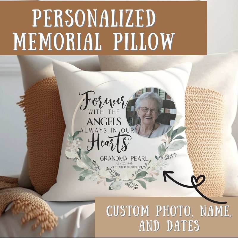 Bereavement Pillow - Etsy