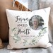 Personalized Photo Memorial Pillow, Bereavement Gift, in Loving Memory ...