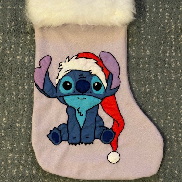Disneys Stitch Christmas Stocking - Etsy
