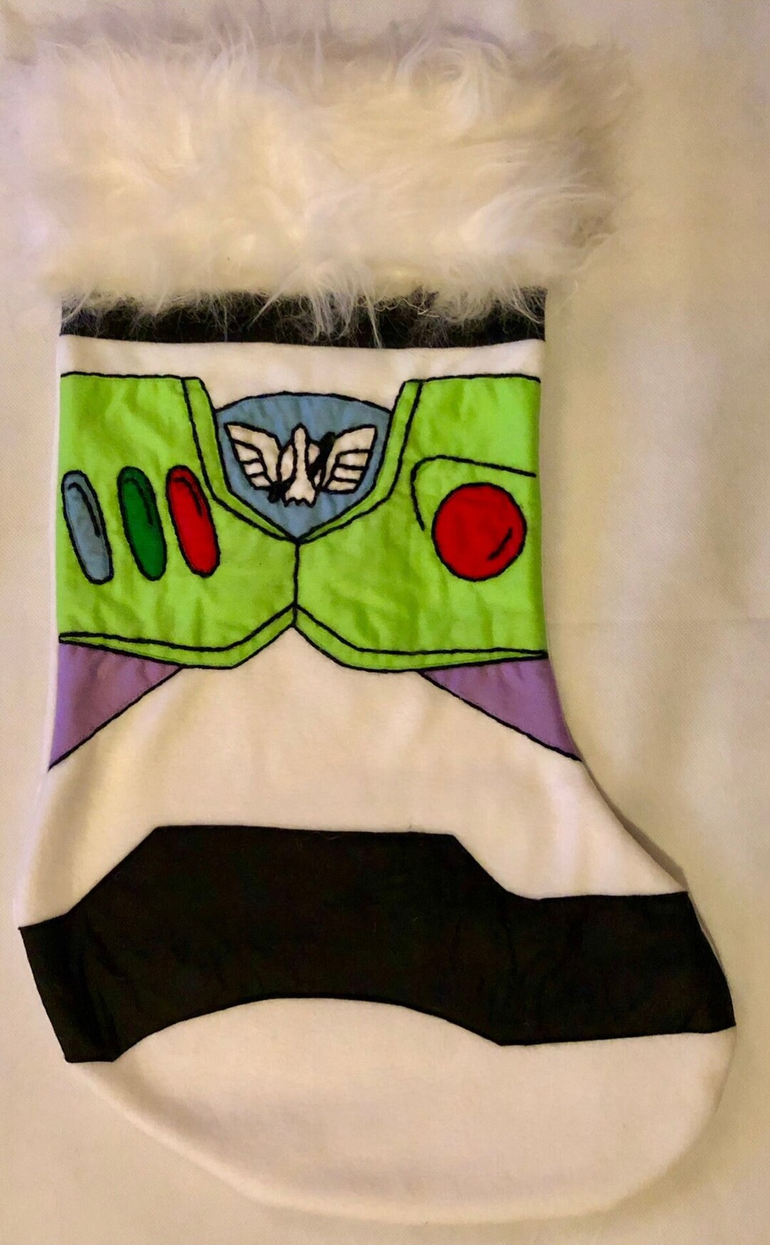 Buzz Lightyear toy Story Christmas Stocking - Etsy