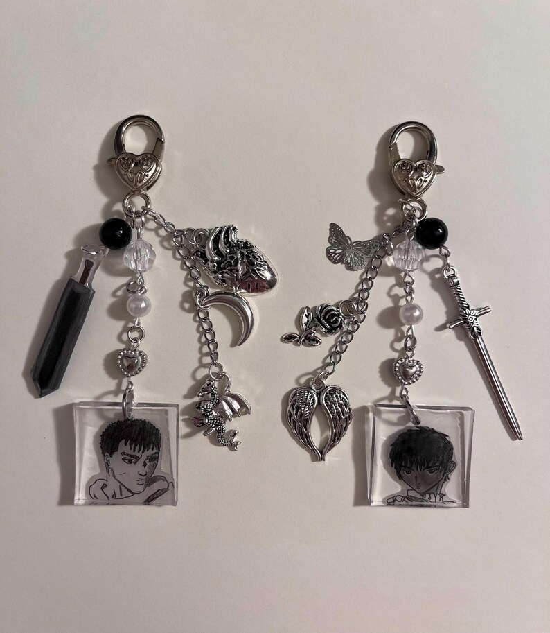Berserk Keychain Cute, Aesthetic, and Flow-y Keychain - Etsy