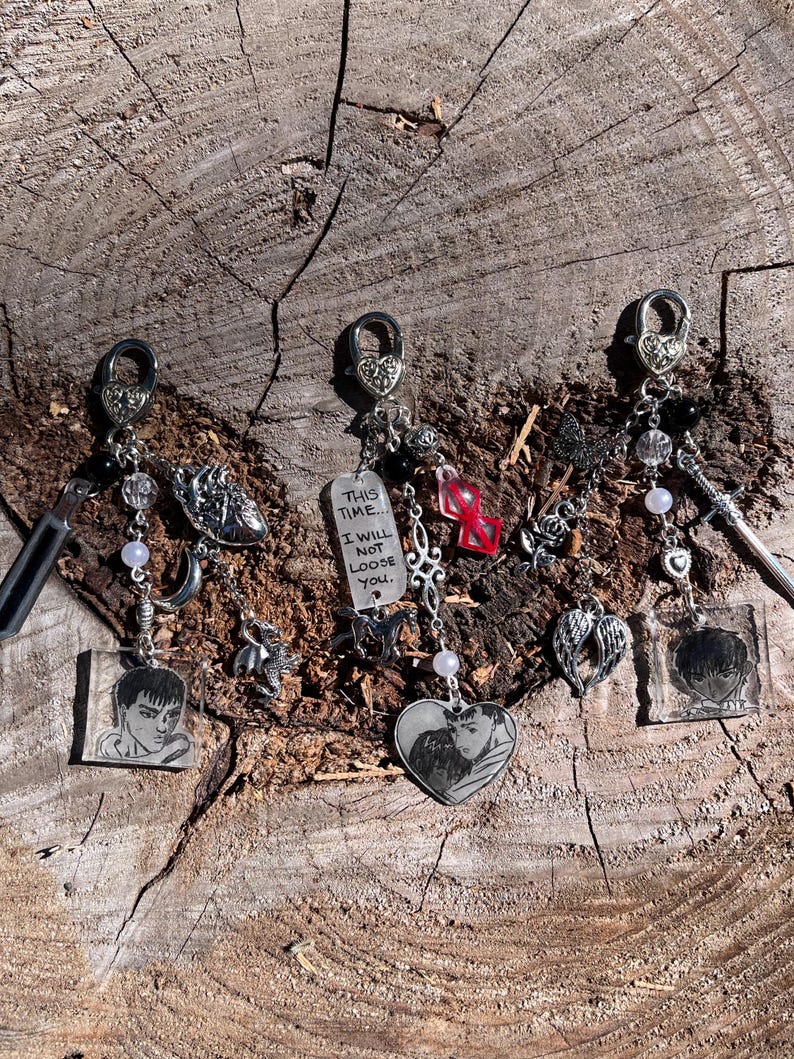 Berserk Keychain Cute, Aesthetic, and Flow-y Keychain - Etsy UK