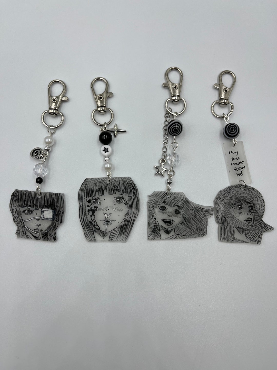 Goodnight Punpun Aiko Keychains Cute, Aesthetic, and Flow-y Keychains ...