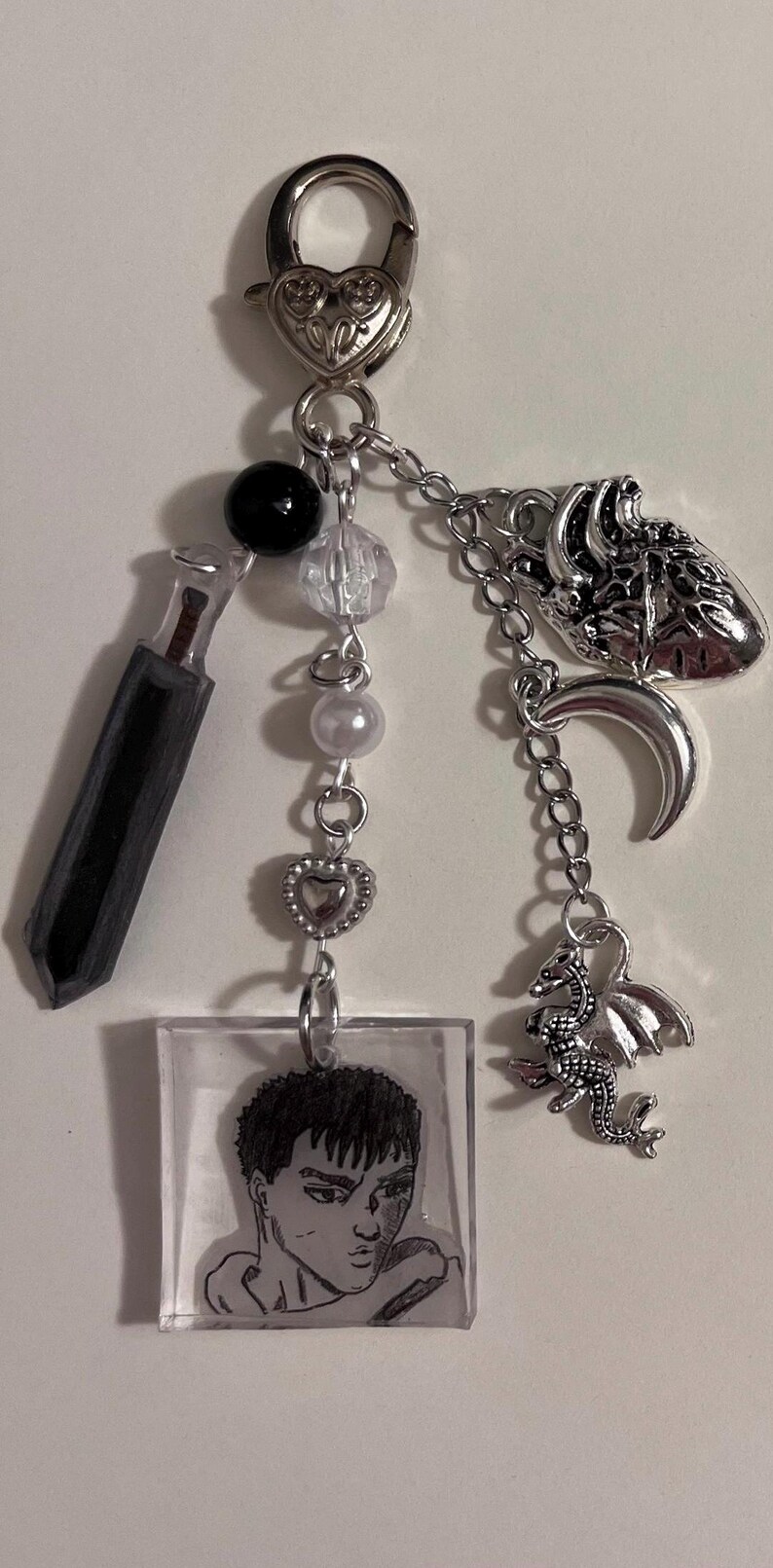 Berserk Keychain Cute, Aesthetic, and Flow-y Keychain - Etsy