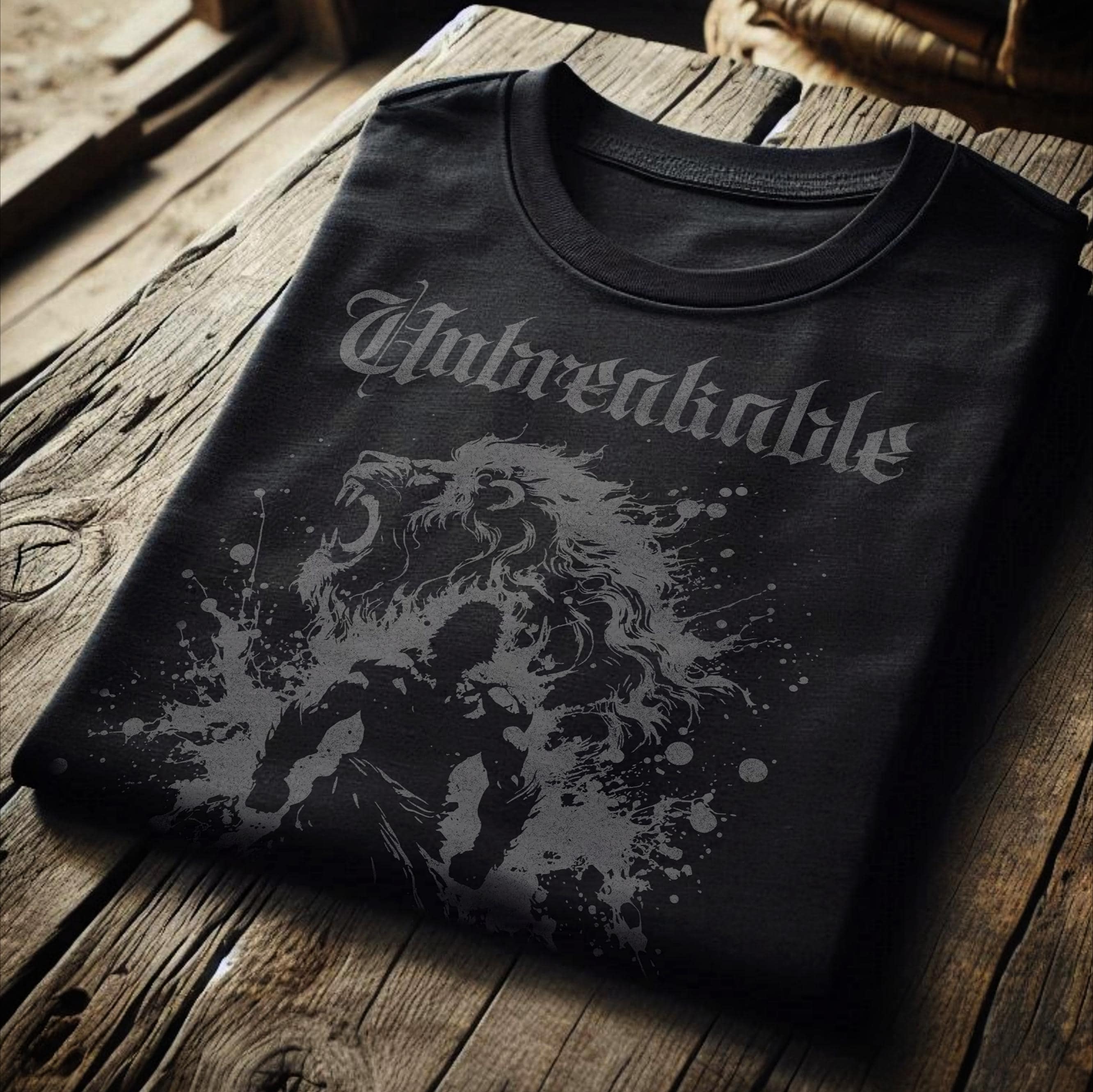 Hercules Nemean Lion Shirt: Unbreakable Blackout Graphic Tee - Etsy