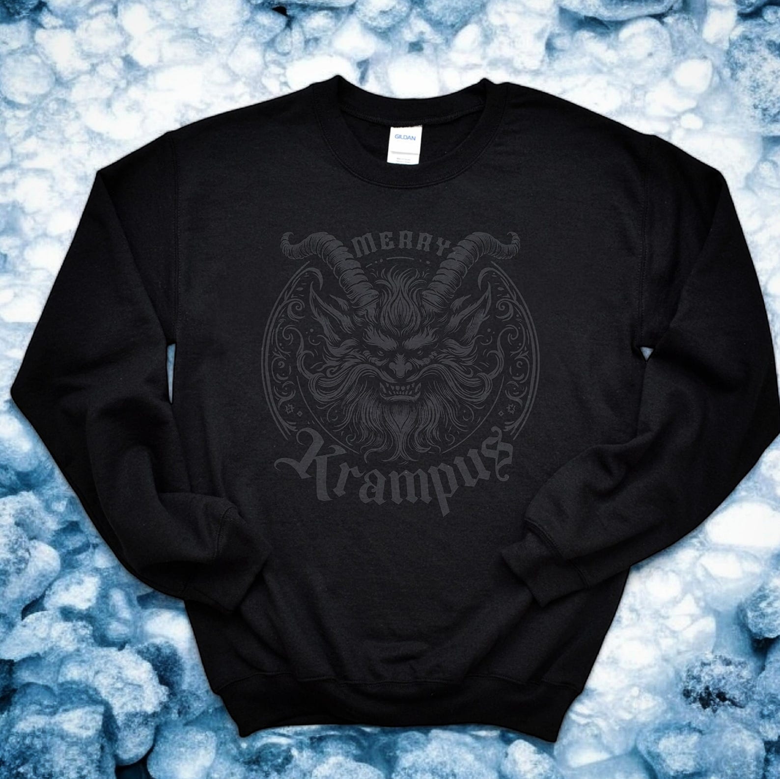 Merry Krampus Sweatshirt: Unisex Gothic Horror Christmas Jumper - Etsy