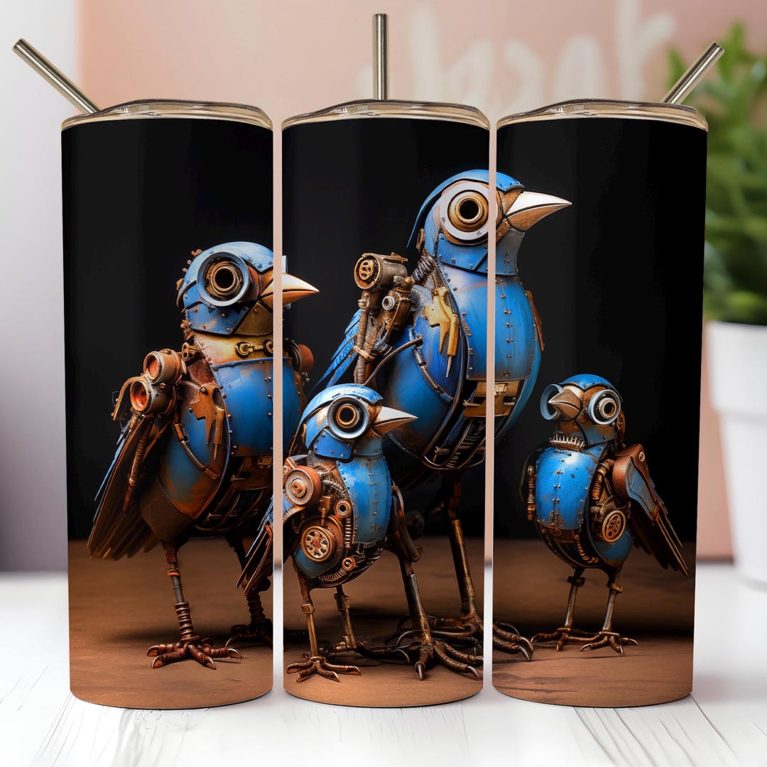 Bionic Blue Jays 20 Oz Skinny Tumbler | Sublimation Design | Digital ...