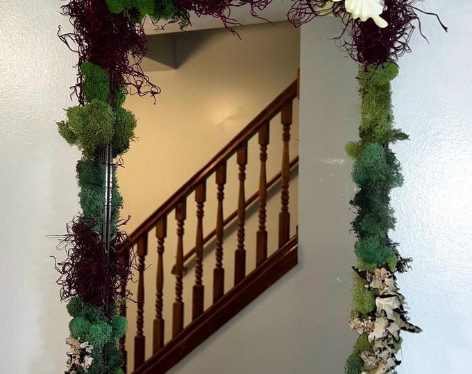 Mushroom Gift Fantasy Moss Mirror for Girls and Women With Mushrooms ...