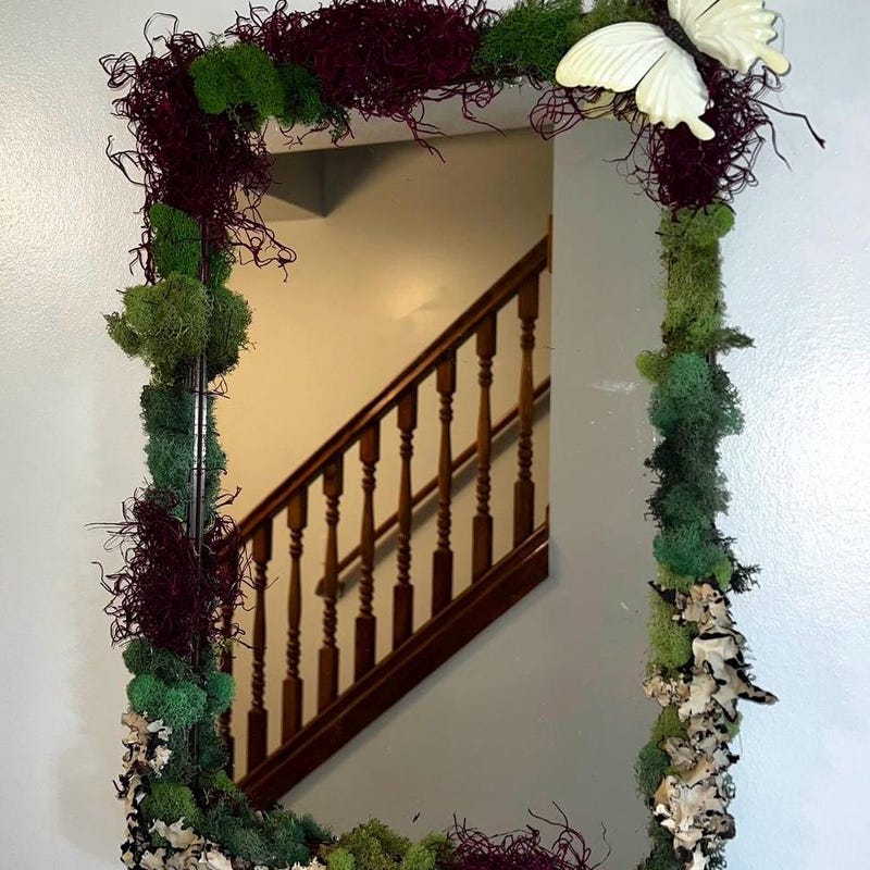 Moss Mirror - Etsy