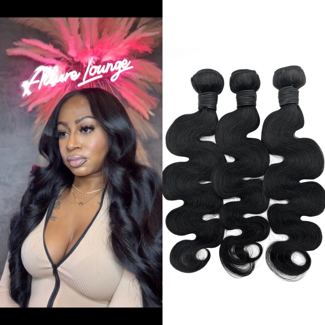 Virgin Curly/ Wavy Bundles - Etsy