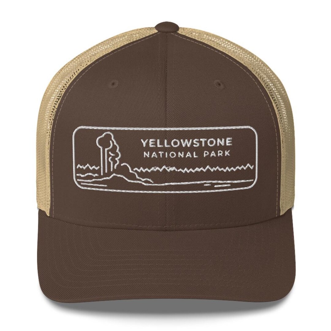 Retro Yellowstone Trucker Cap - Etsy