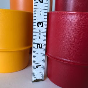 VINTAGE TUPPERWARE CUPS With Lids - Nothing is More 1970s Than ...