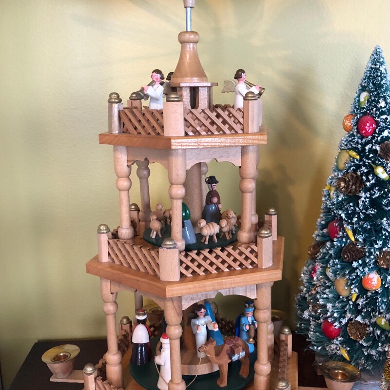 German Christmas Pyramid - Etsy