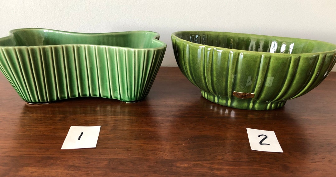 MCM PLANTERS - One HAEGER, One Not. - Etsy