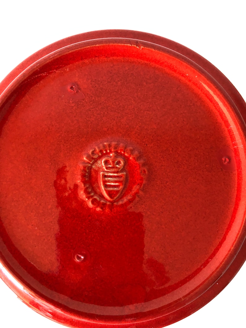 1970s WAECHTERSBACH TEAPOT and BOWL - Nothing is Cheerier Than a Red ...