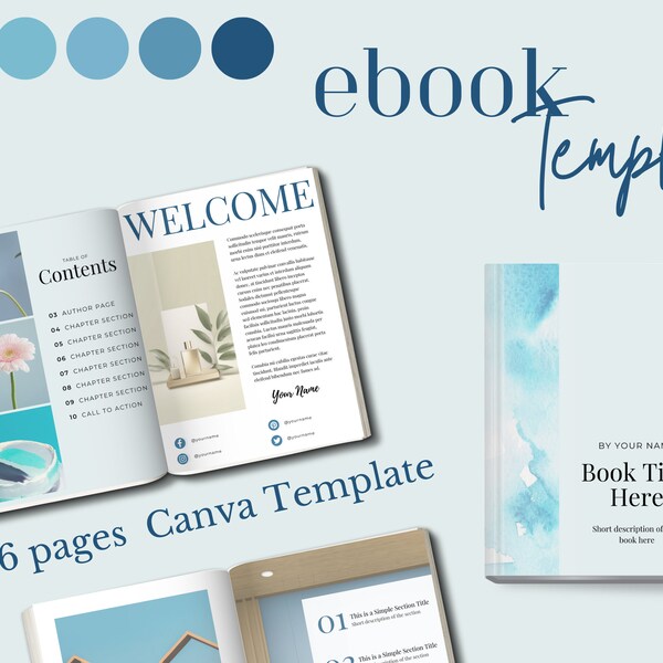 Ebook Template - Etsy