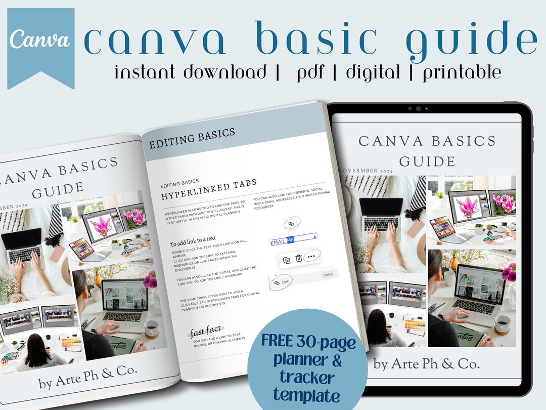 How to Use Canva Canva Basic Guide for Beginners Steps on - Etsy Australia