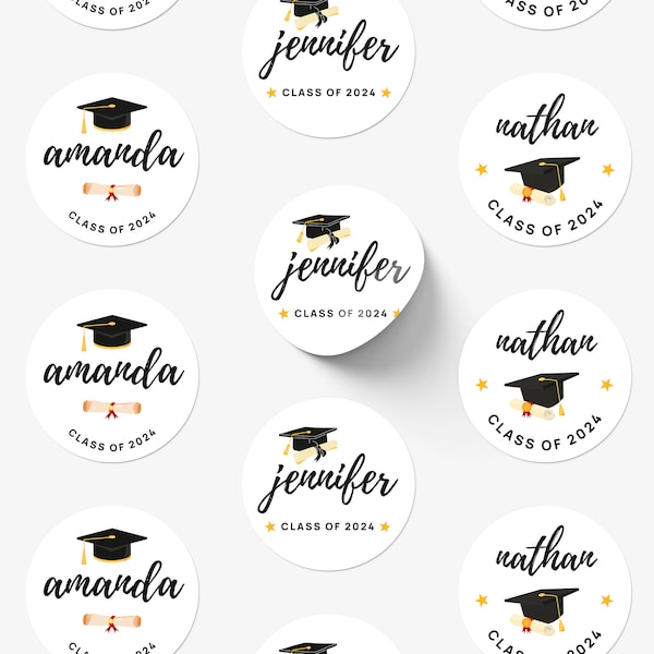 Class of 2025 Sticker Sheet - Etsy