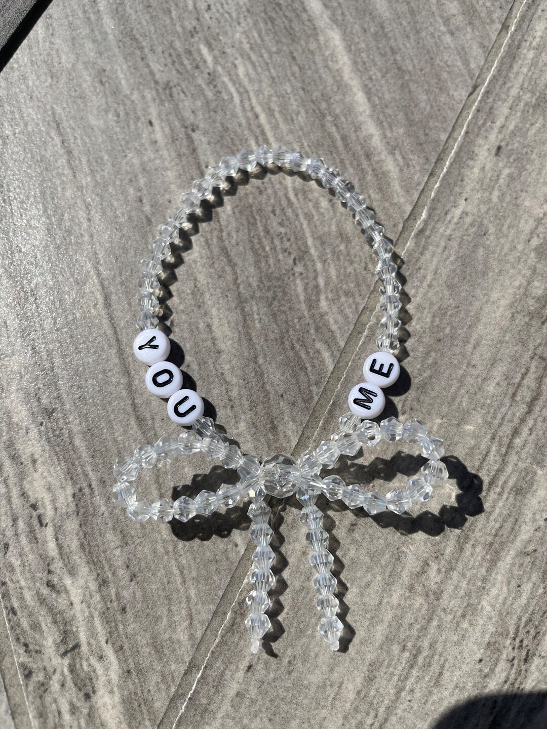 Handmade Invisible String Friendship Bracelet - Etsy