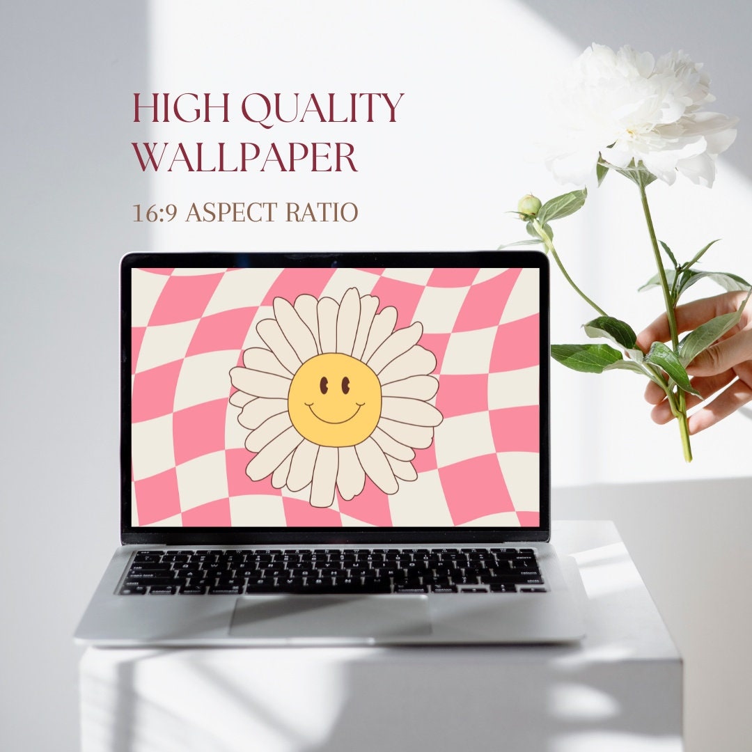 Smiley Face Aesthetic Phone and Laptop Wallpaper | Smiley Face Desktop ...