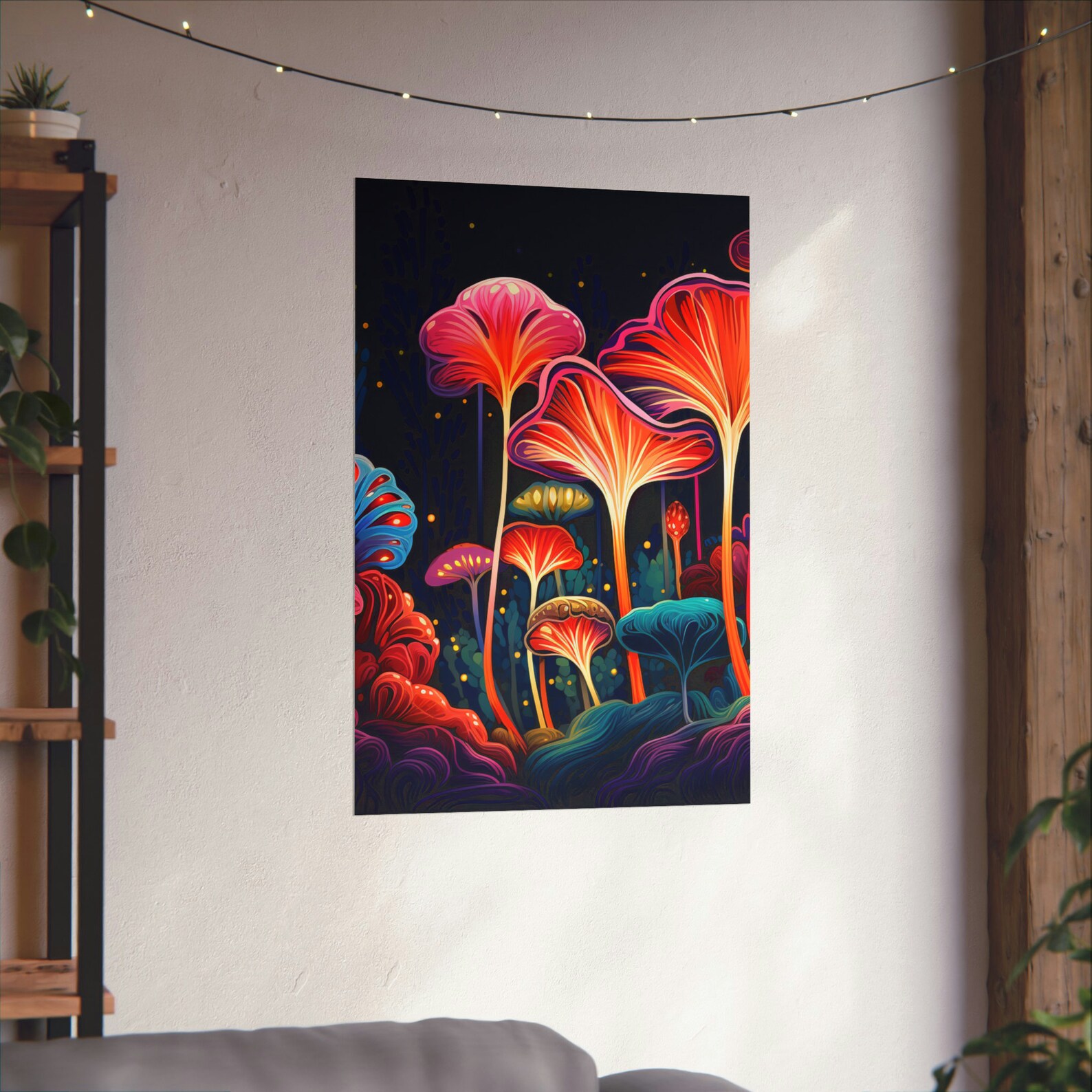 Psychedelic Towers Matte Vertical Posters - Etsy