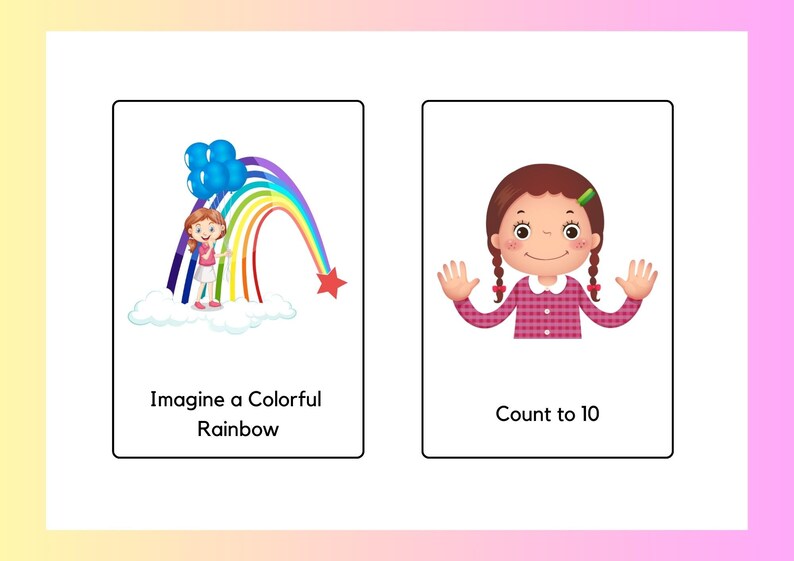 Kids Emotions Flashcards | Calming Corner Flashcards | Large Montessori ...