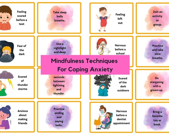 Kids Emotions Flashcards | Calming Corner Flashcards | Large Montessori ...