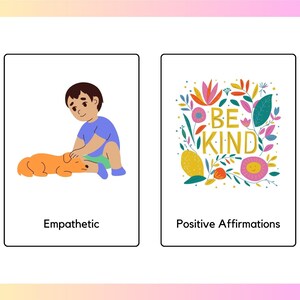 Kids Emotions Flashcards | Calming Corner Flashcards | Large Montessori ...