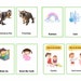 Montessori Education | Educational Cards | Flashcards Bundle ...