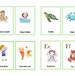 Montessori Education | Educational Cards | Flashcards Bundle ...