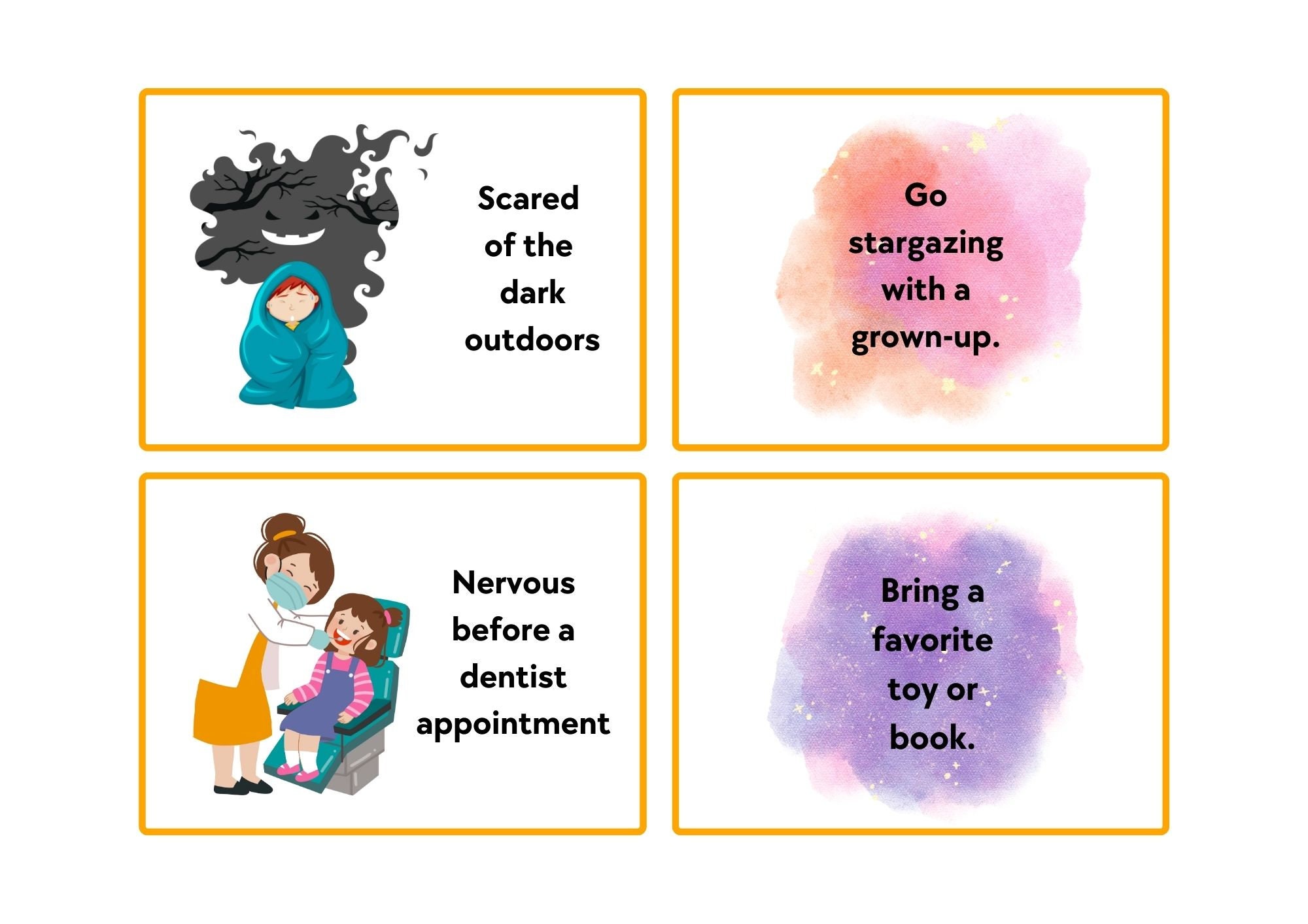 Anxiety Cards | Mindfulness Cards | Anxiety Flashcards | Coping ...