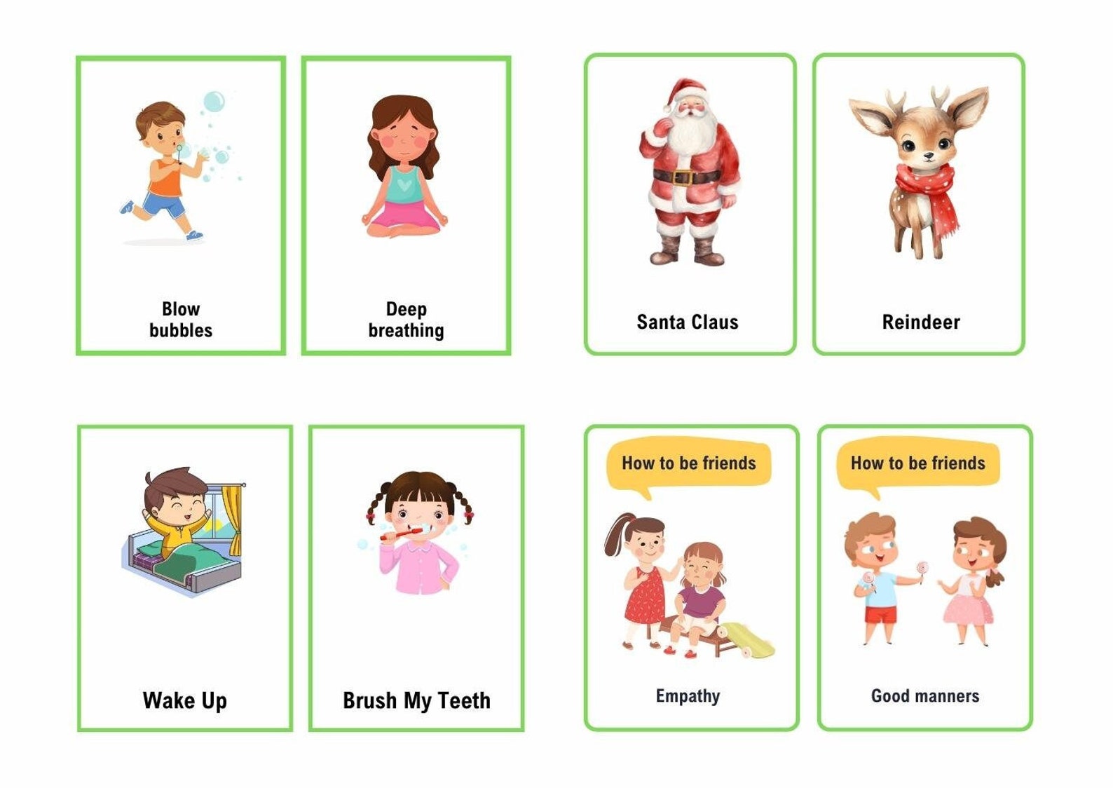 Montessori Education | Educational Cards | Flashcards Bundle ...