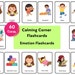 Kids Emotions Flashcards | Calming Corner Flashcards | Large Montessori ...